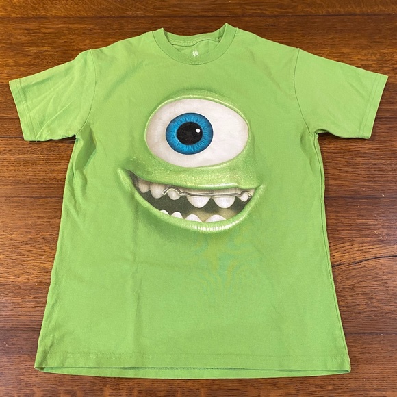 Disney | Shirts & Tops | Disney Mike Wazowski Monsters Inc Tshirt ...